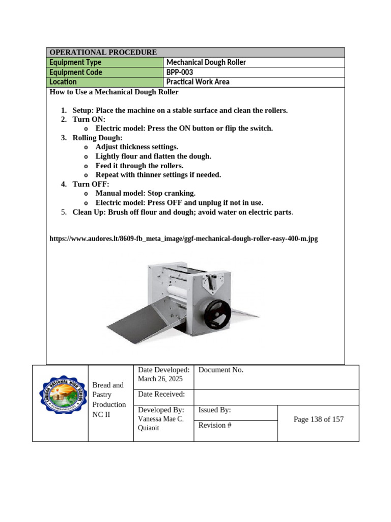 Operational Procedure | PDF
