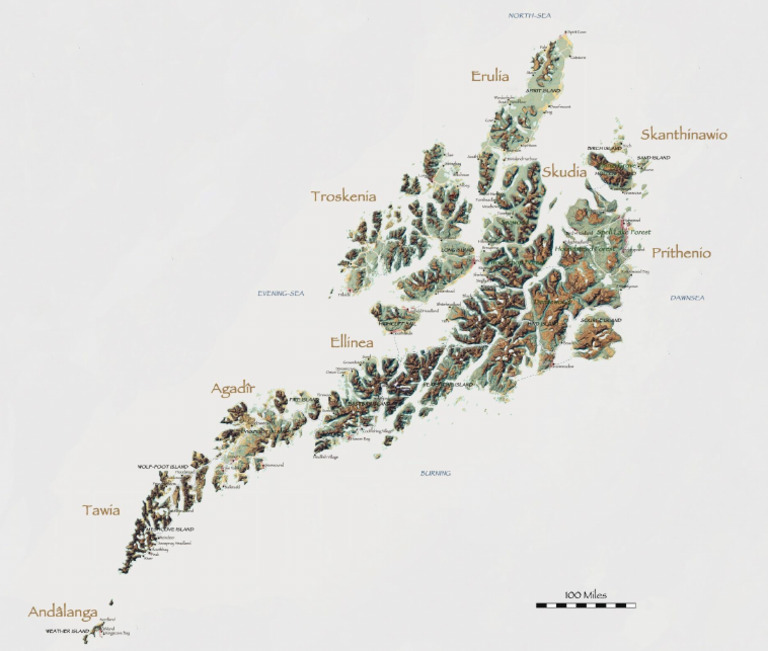 Myfarog - Map of Thule | PDF