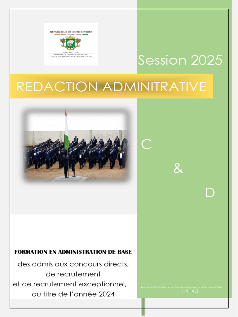 Formation en Rédaction Administrative 2025 | PDF | Genre grammatical ...