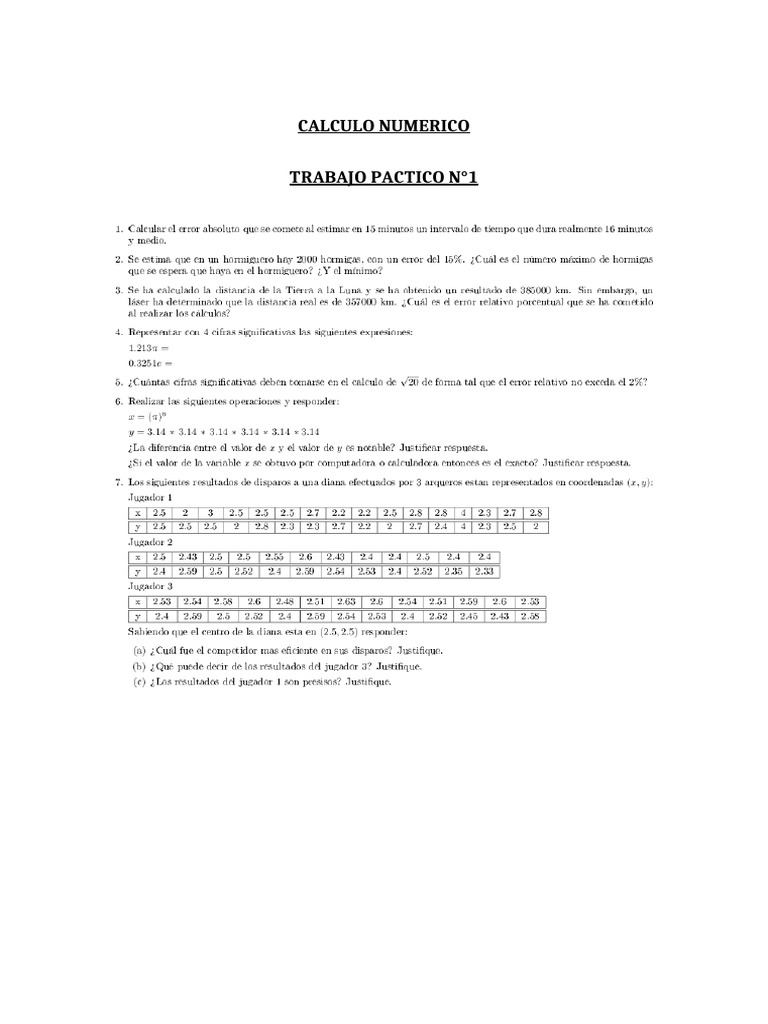 Calculo Numerico | PDF