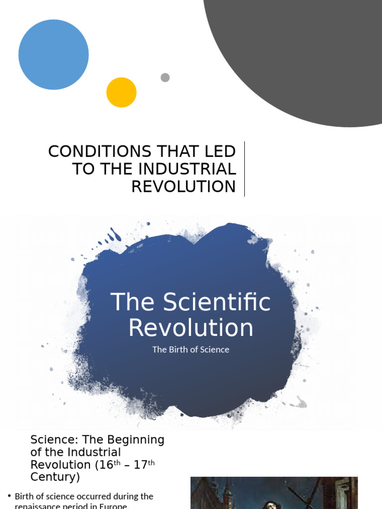 Lecture 1 Industrial Revolution | PDF | Science | Industrial Revolution
