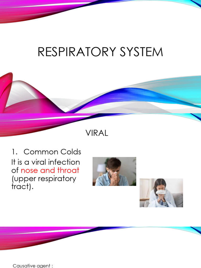 Common Colds and Influenza Overview | PDF | Common Cold | Influenza
