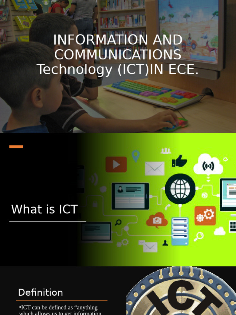 ICT in Early Childhood Education | PDF | Educational Technology | Child ...