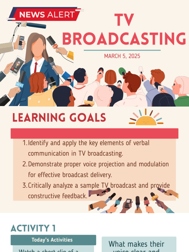 Verbal Communication in TV Broadcasting | PDF