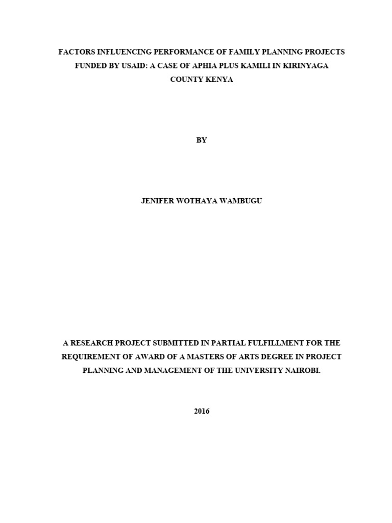 Failure or Family Planning | PDF | Family Planning