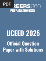 Uceed 2023 Question Paper With Answer Key | PDF | Multiple Choice
