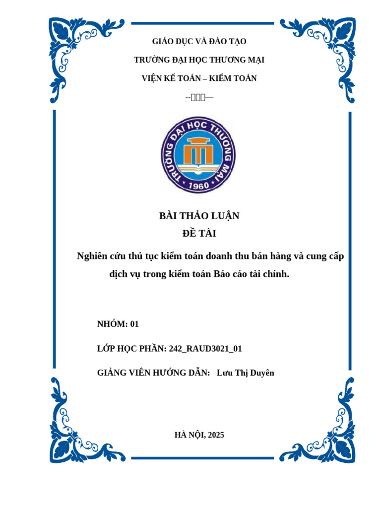 Kiểm toán BCTC 02 (1) | PDF