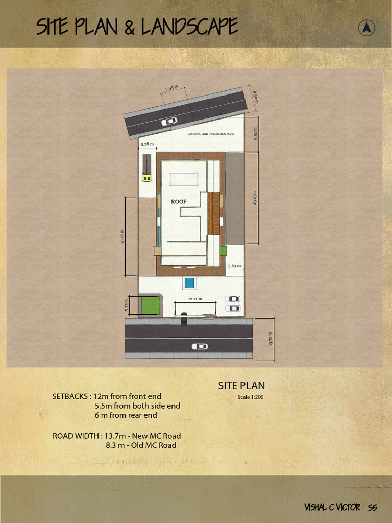 Site Plan and Setback Dimensions | PDF