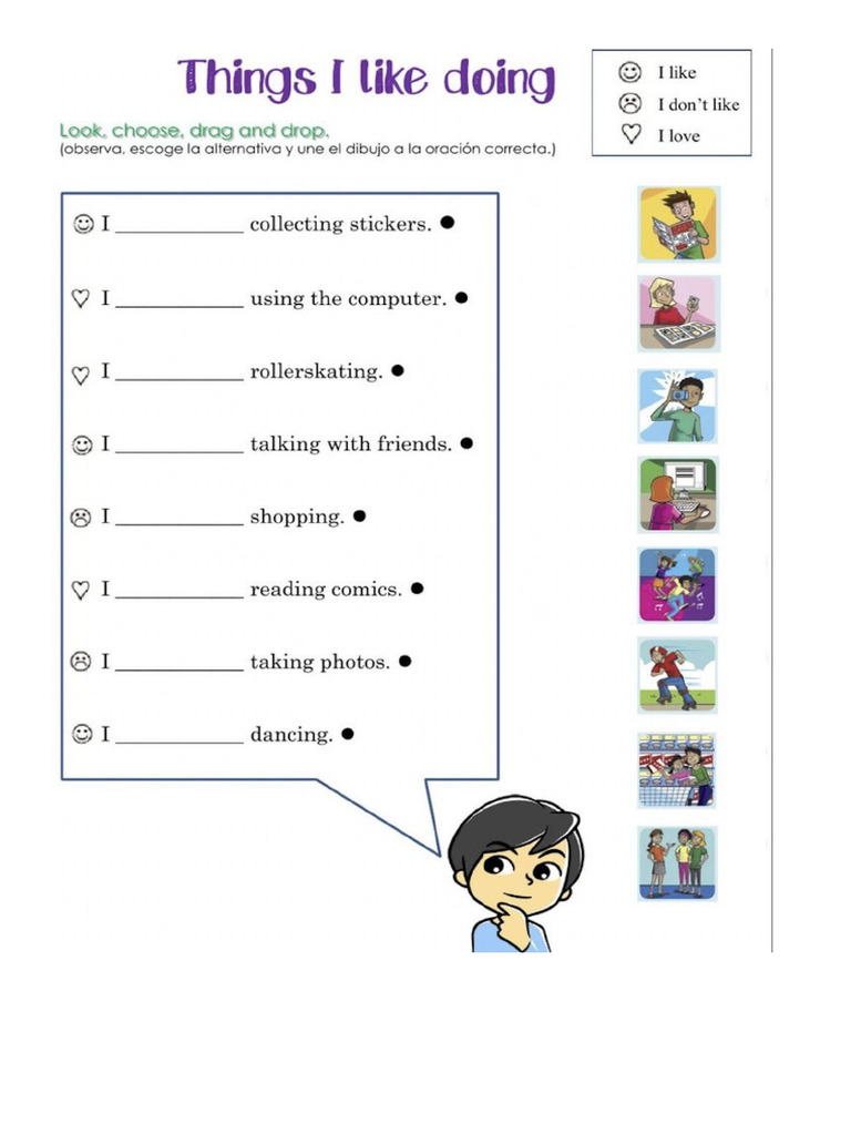 Things I like doing | PDF