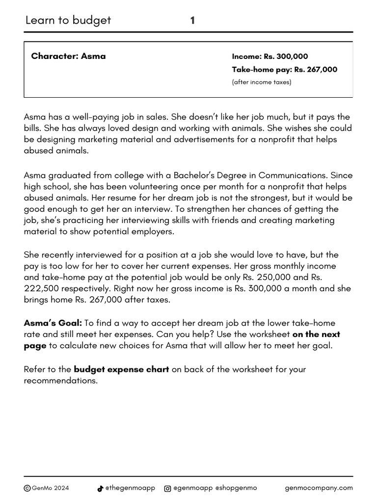Budgeting Strategies for Job Transition | PDF | Budget | Economies