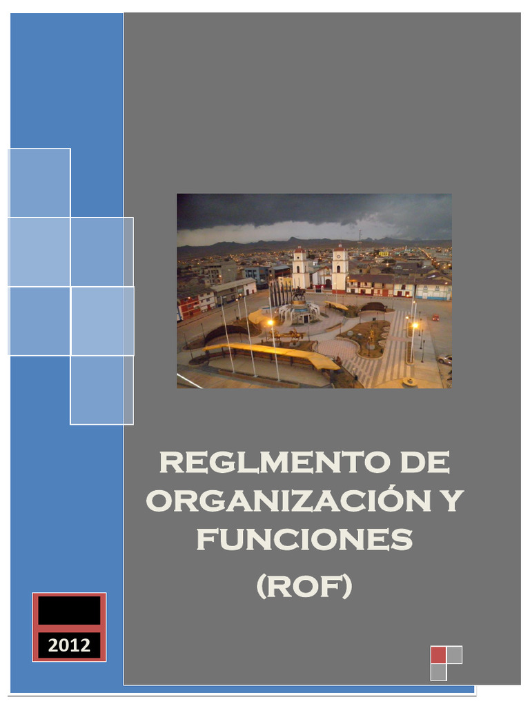 ROF MPIJHTY | PDF | Gobierno local | Presupuesto