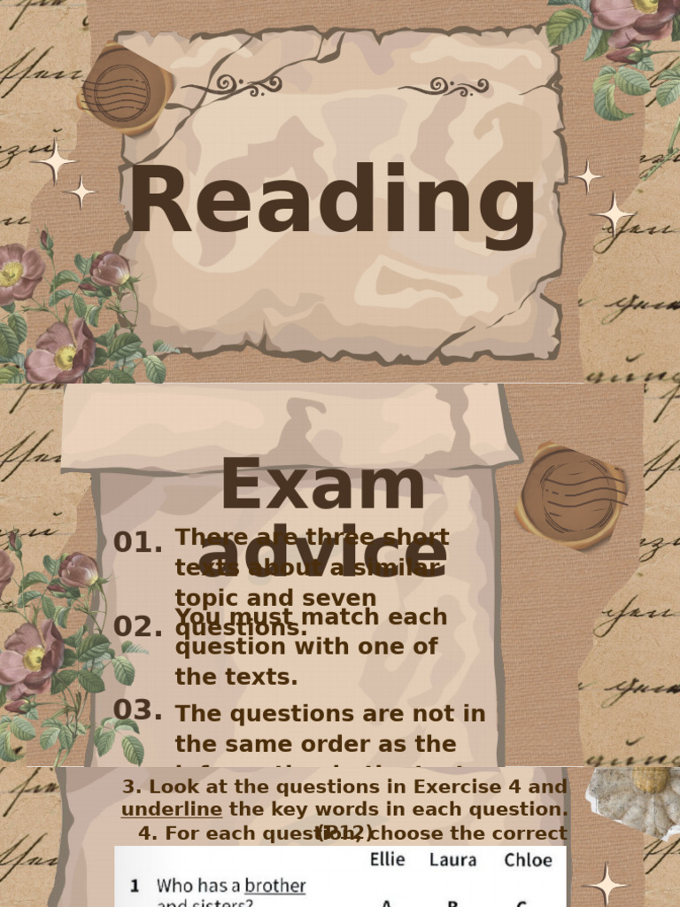 Reading + Writing Demo | PDF