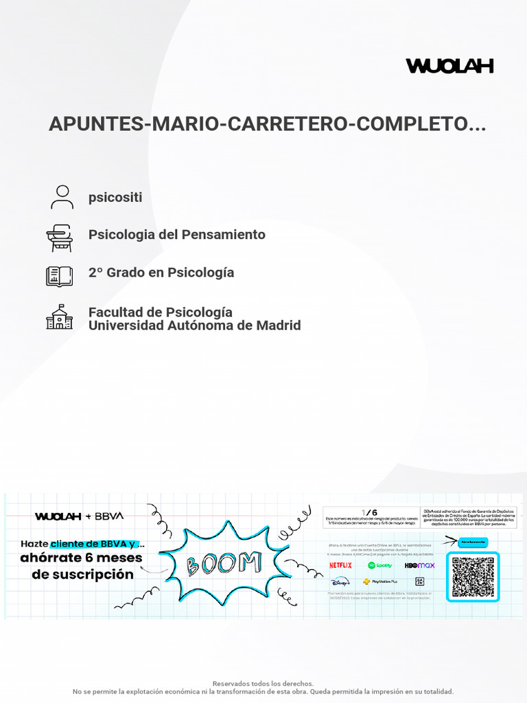 Free Apuntes Mario Carretero Completos | PDF | Pensamiento | Experiencia