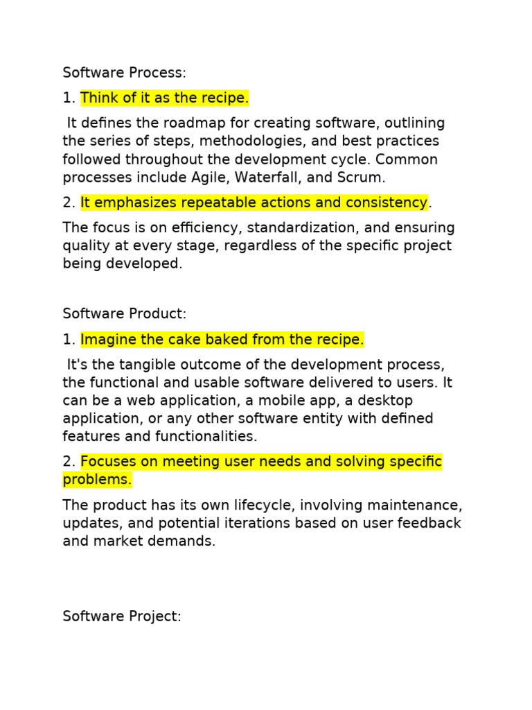 3-Nature of Software Software Engineering Software Process Project Product Process Models-14!12 ...