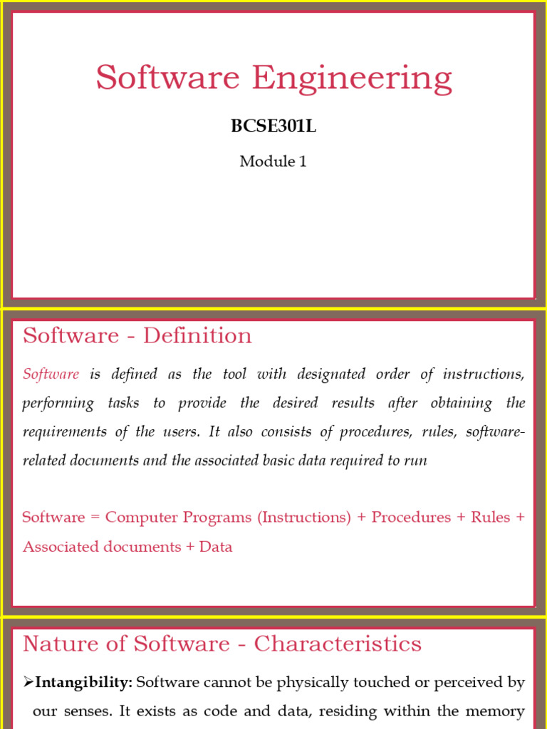 3-Nature of Software Software Engineering Software Process Project Product Process Models-14!12 ...