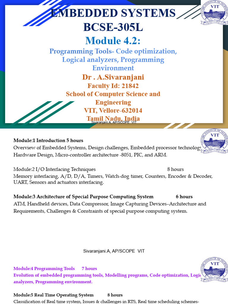Code Optimization in Embedded Systems | PDF | Program Optimization | Embedded System