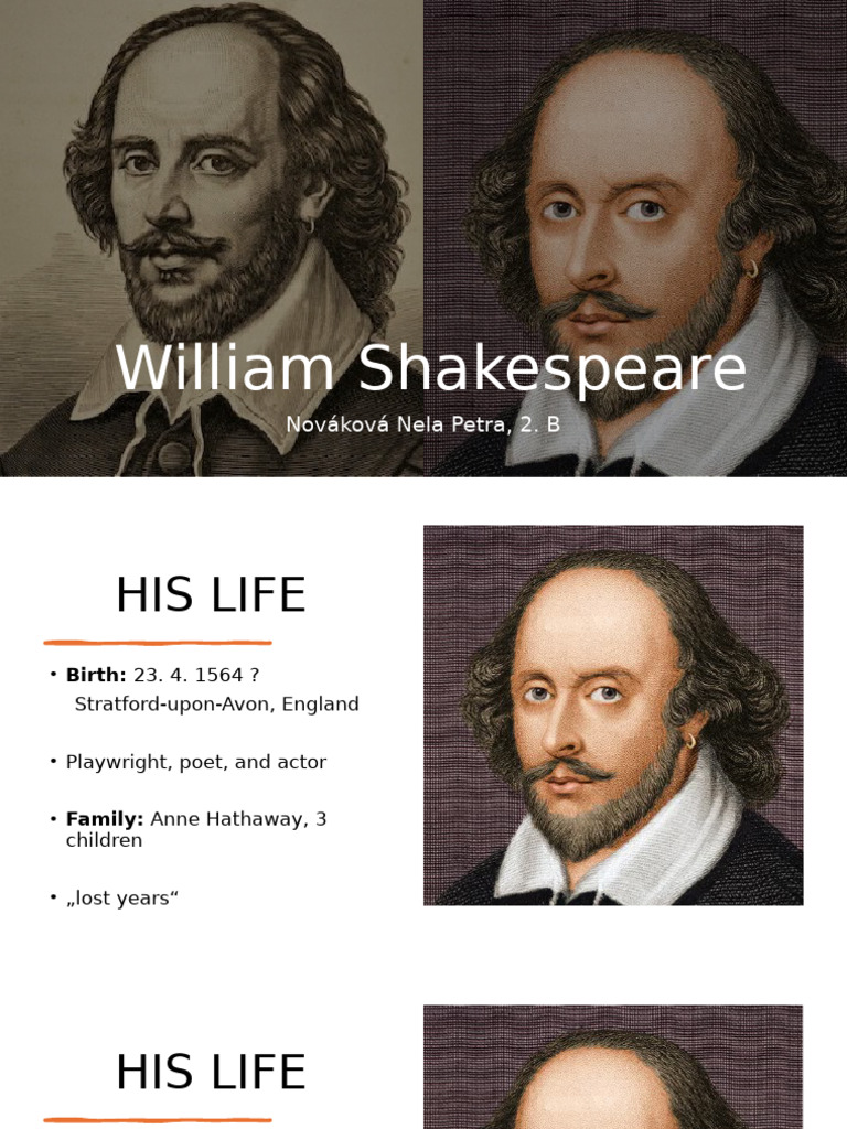 William Shakespeare Prezentace Pdf