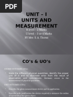Class 11 Physics Units and Measurement Notes | PDF | Significant ...