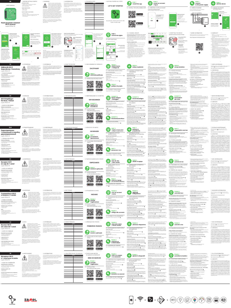 ROW-01_instr_WUN_www | PDF | Mains Electricity | Computer Engineering