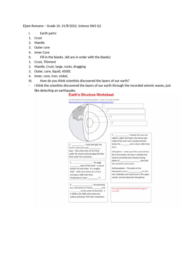 Science G10 SW2 Q1 | PDF