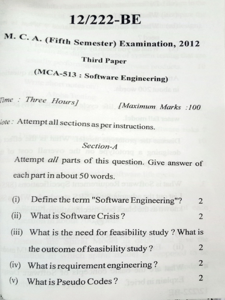 Software Engineering (1) | PDF | Software | Prototype