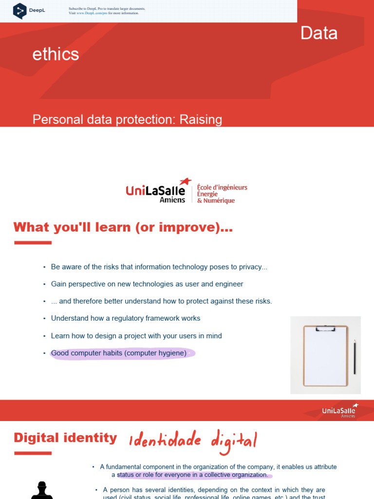 Data Ethics and Personal Data Protection | PDF | Privacy | Social Psychology