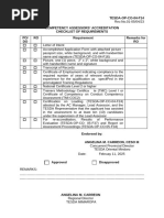 TESDA Promulgated Assessment Fees 2022 | PDF | Heavy Equipment