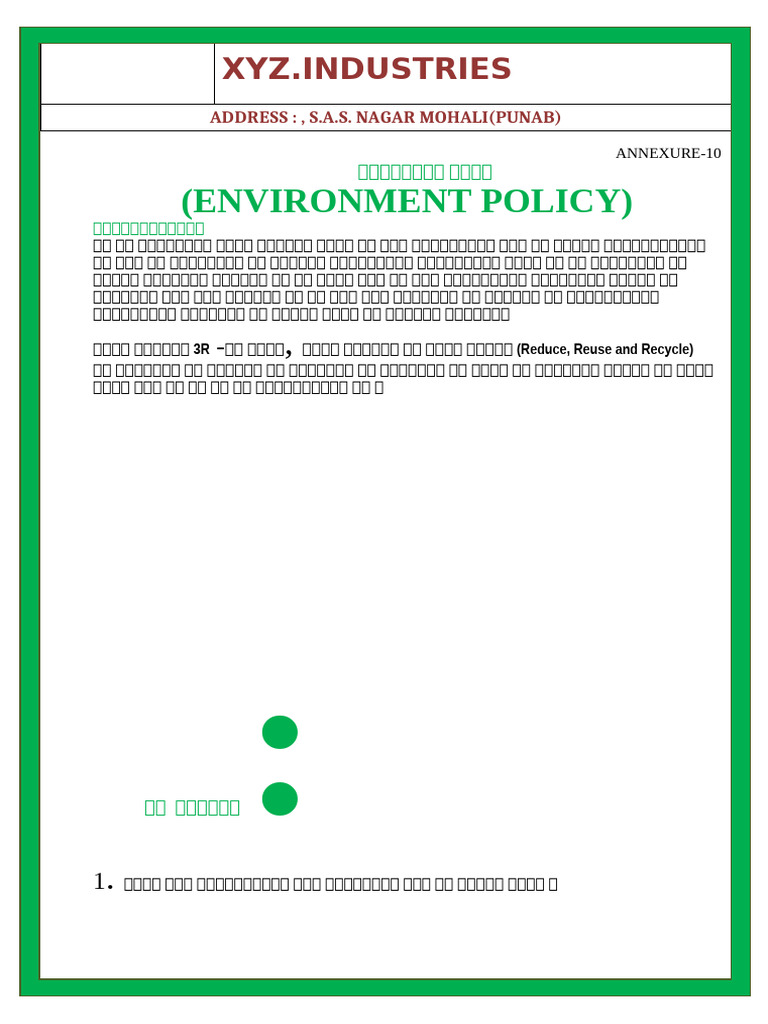 Environment | PDF