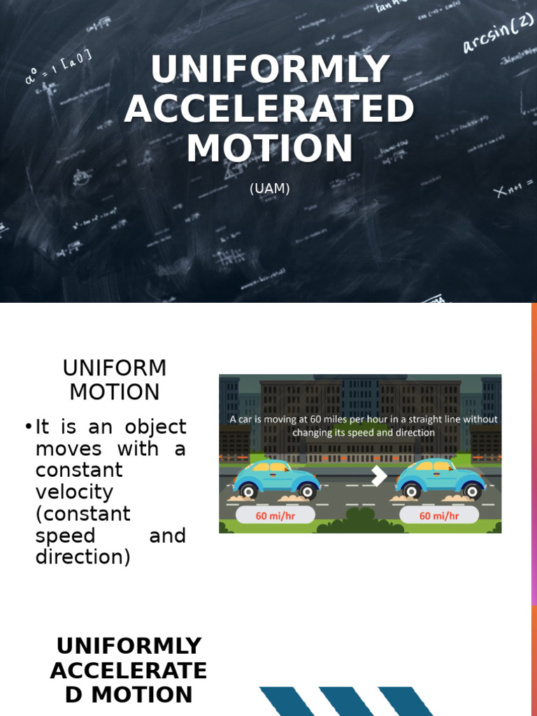 Understanding Uniformly Accelerated Motion | PDF