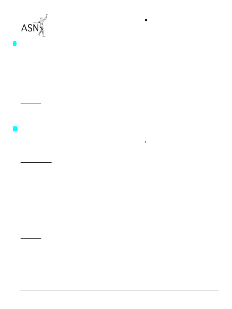 ASN Board Review 2016 | PDF | Mdma | Diseases And Disorders