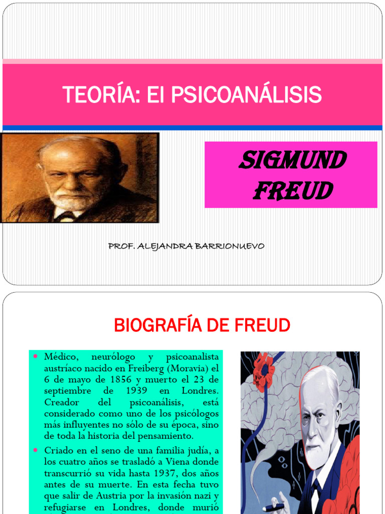 PSICOANALISIS PPT | PDF | Psicoanálisis | Mente inconsciente