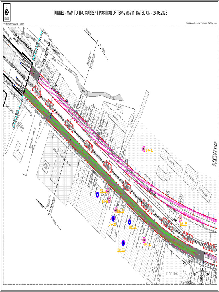 Current Position of Tbm-2 Mam To TRC - 25-03-2025 | PDF