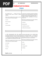 SAT ENGLISH QUESTIONS Form, Structure, Sense-Hard With Answers | PDF ...