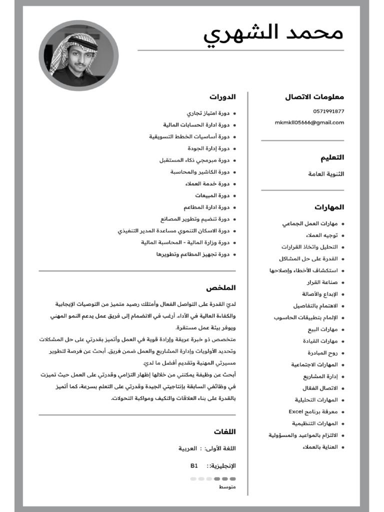 Mohamed CV | PDF