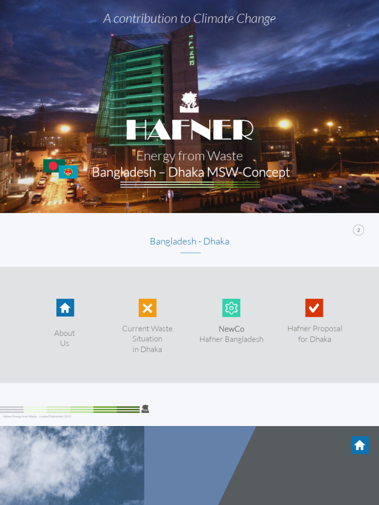 Bangladesh - BOT Hafner MSW Concept 26.02.2020 | PDF | Boiler | Waste