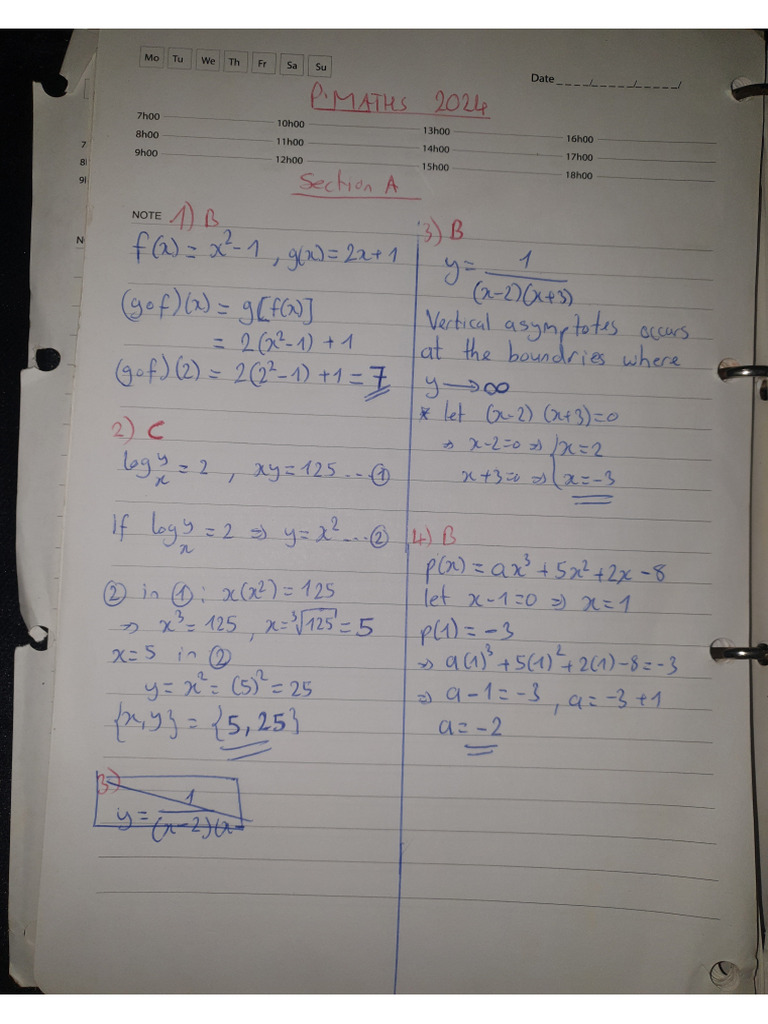 P Maths 2024 P1 Saturday Pdf