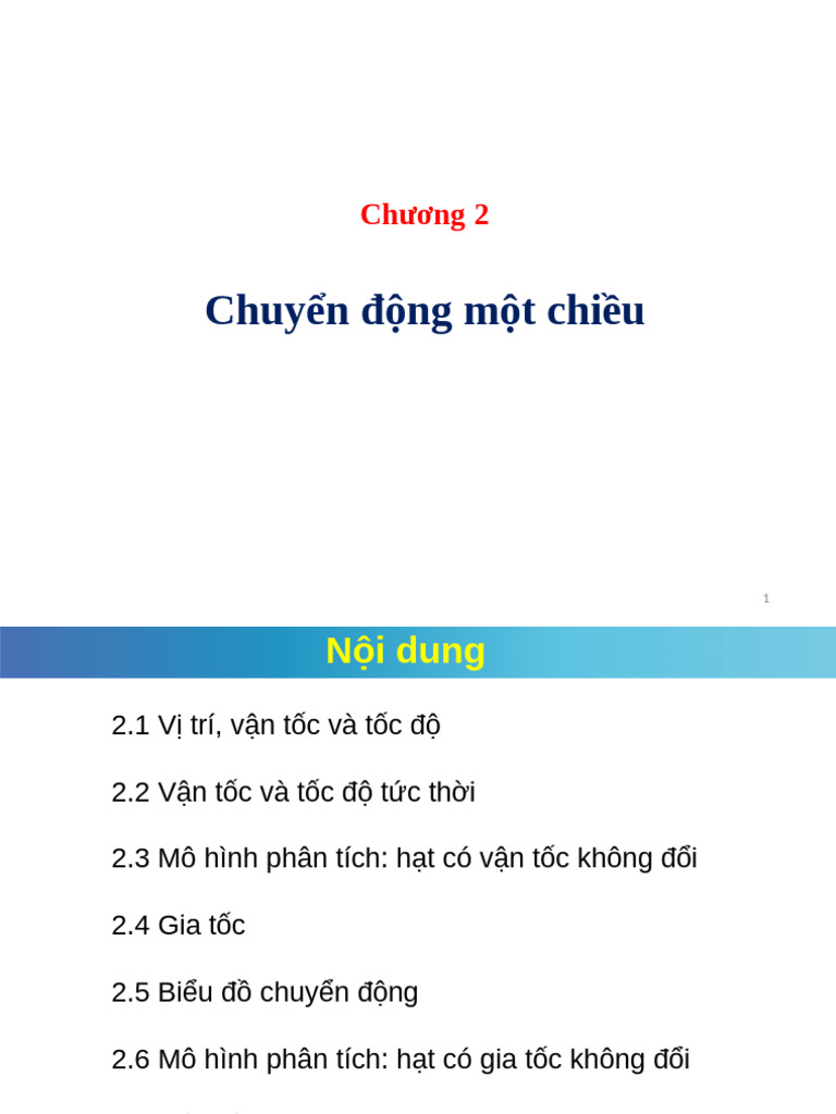 Chapter 2_Motion in one dimension | PDF