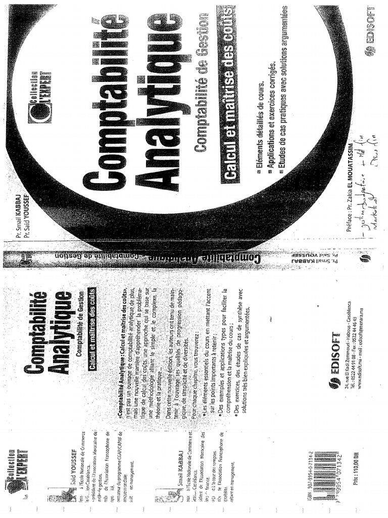 Compta Analytique Kabbaj ALCenter - 1-9 | PDF