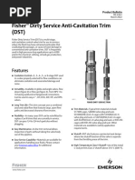 Product Bulletin Fisher Cavitrol III One Two Three Stage Trims en ...