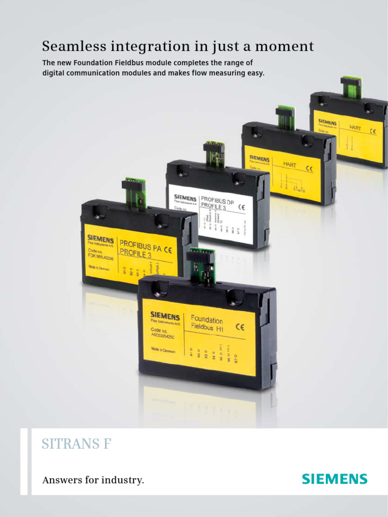 Foundation Fieldbus UK Web | PDF | Flow Measurement | Gases