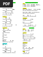 Datanglah Tuhan Partitur | PDF