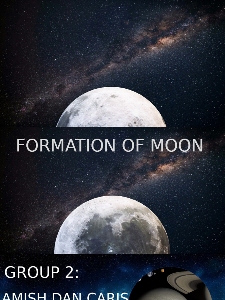 Formation of Moon | PDF