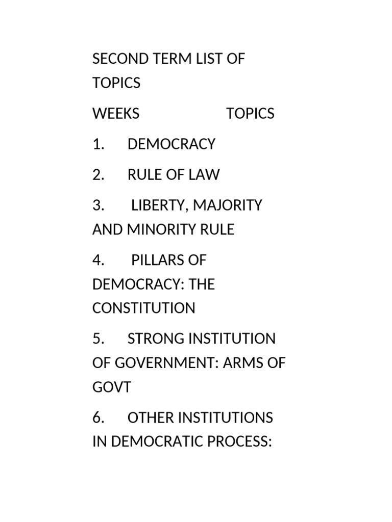 Yr 10 Civic Note Lent Term | PDF | Liberty | Democracy
