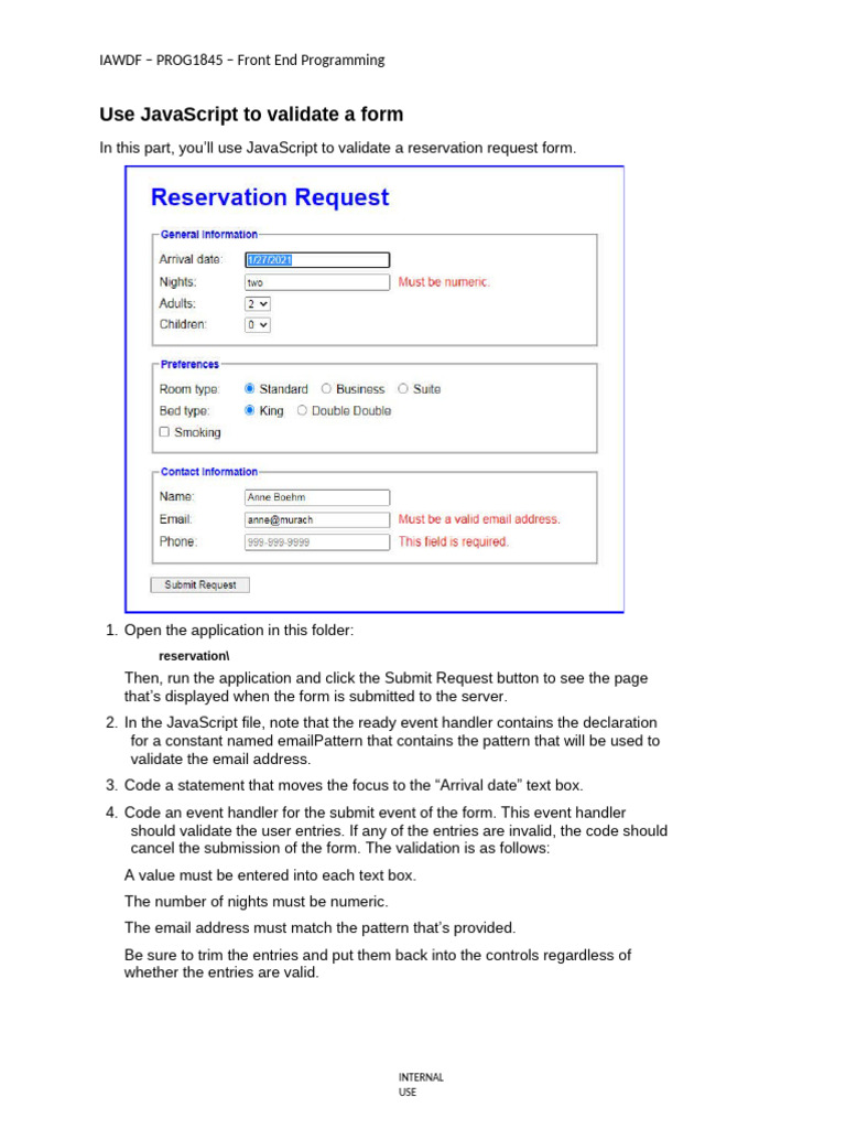 Assignment 3 - Instructions | PDF