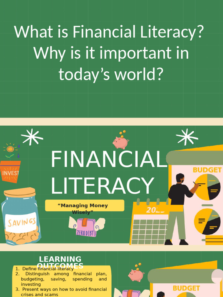 Understanding Financial Literacy Basics | PDF | Financial Risk | Investing