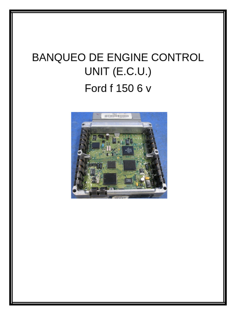 Electro Banqueo de Ecu | PDF