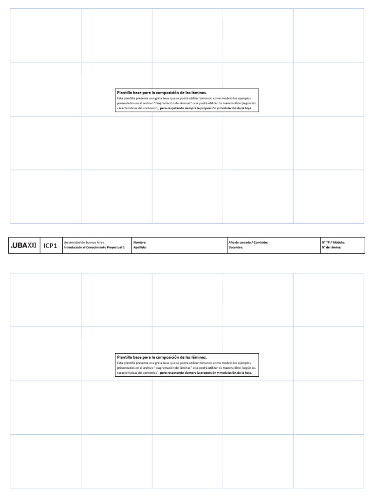 ICP Rótulos y plantillas para diagramación de laminas (1) | PDF