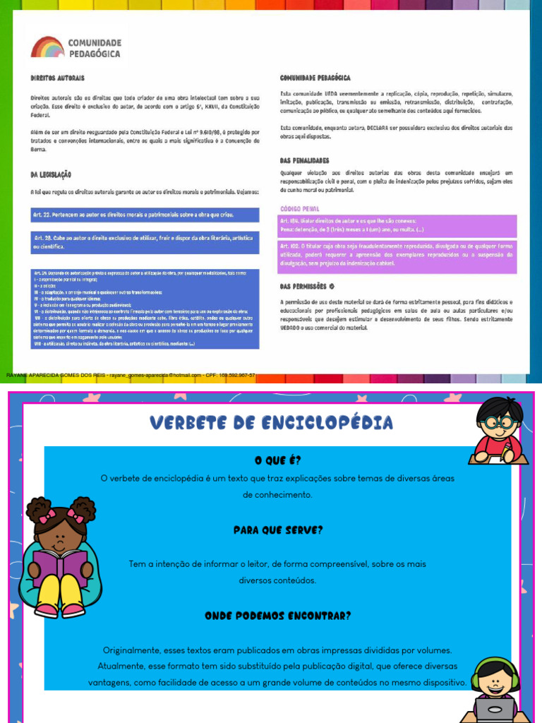 O que é um verbete de enciclopédia? | PDF | Enciclopédias | Comunicação ...