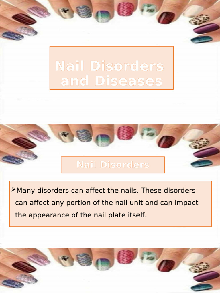 l6 Nail Disorders and Diseases | PDF | Nail (Anatomy) | Diseases And ...