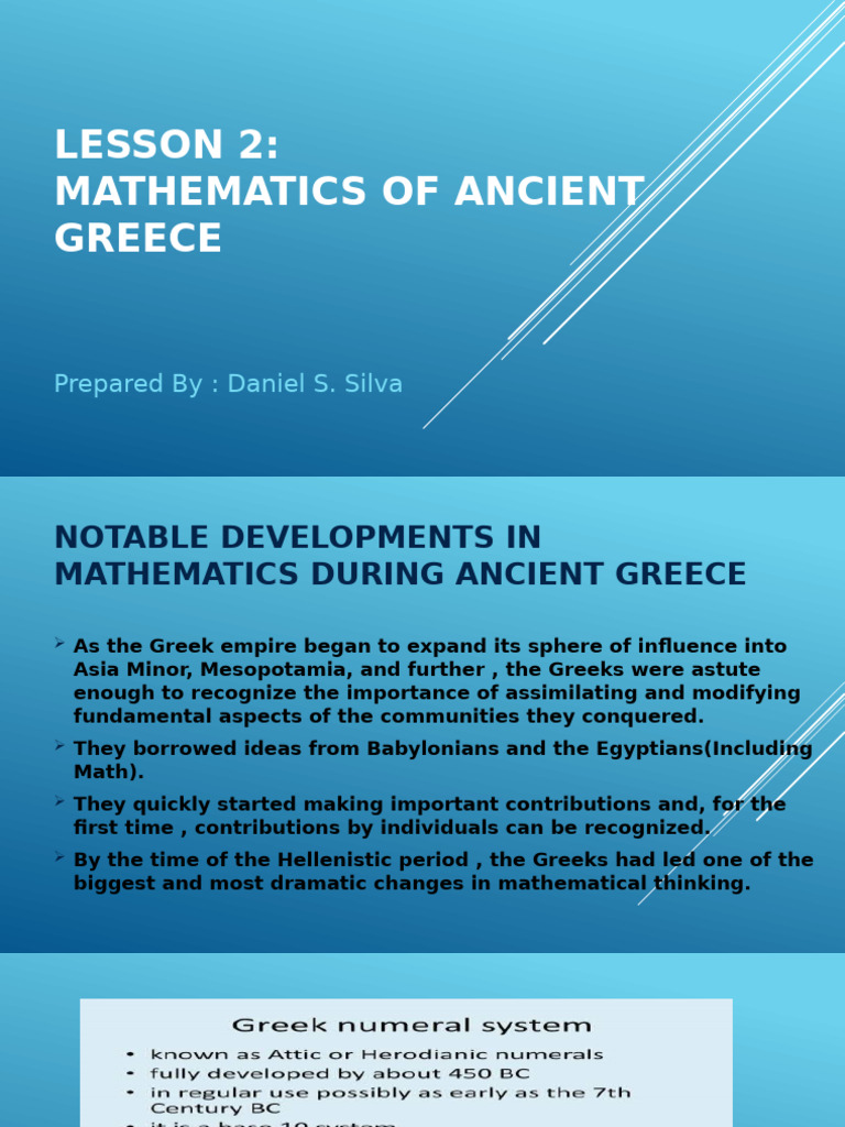 Lesson 2 Mathematics | PDF | Mathematics | Geometry